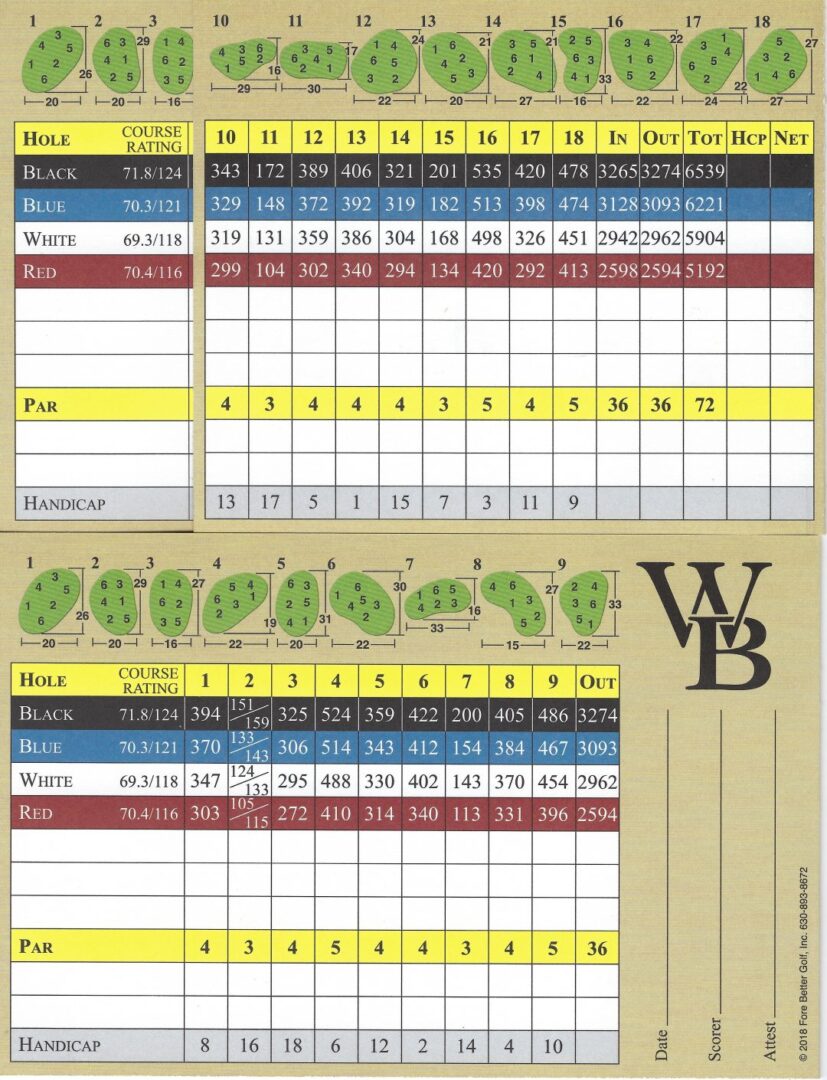 The Course – Woodbine Bend Golf Course & Restaurant